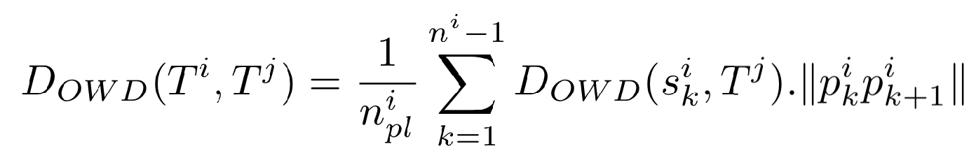 轨迹相似度计算方法汇总 | WRY